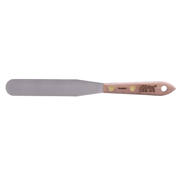 Albion 258-5S; 7/8" Wide x 5" Long Spatula | Sunshine Supply