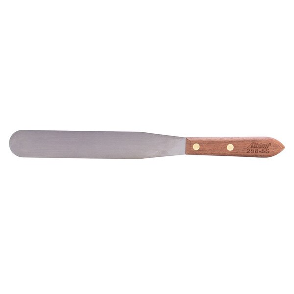 Albion 258-8S; 1-1/4" Wide x 8" Long Spatula | Sunshine Supply