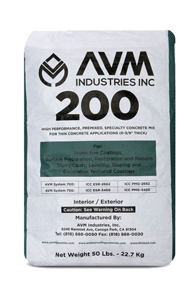 AVM Aggregate 200 per 50 Pound Bag - Gray | Sunshine Supply