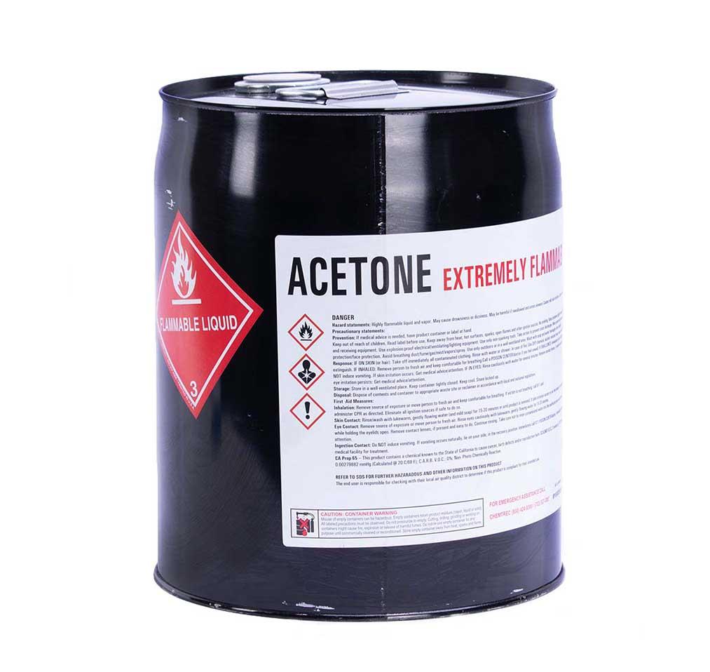 Acetone 5 Gallon Unit | Sunshine Supply