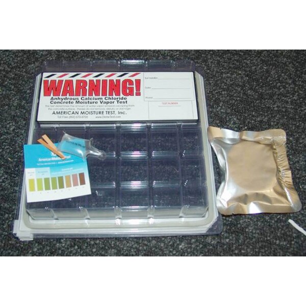 Calcium Chloride (CC) Moisture Test Kit | Sunshine Supply