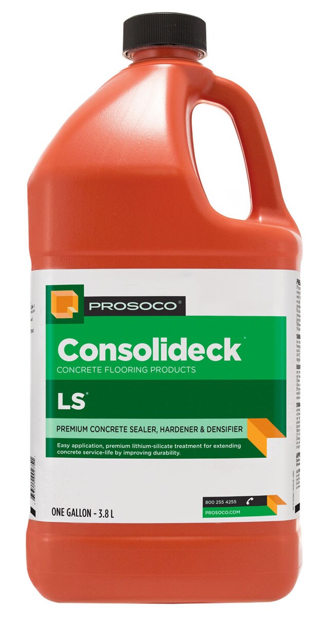 Prosoco Consolideck LS Premium Hardener, Sealer, and Densifier - 1 ...