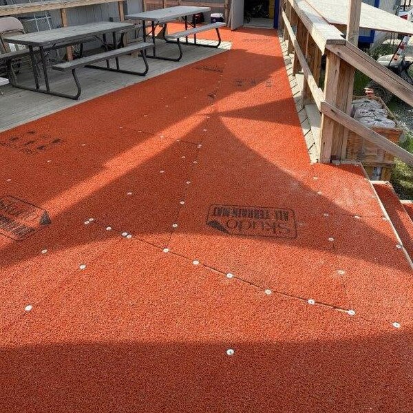 Skudo All-Terrain Mat 3.4' x 33' per Roll - Orange | Sunshine Supply