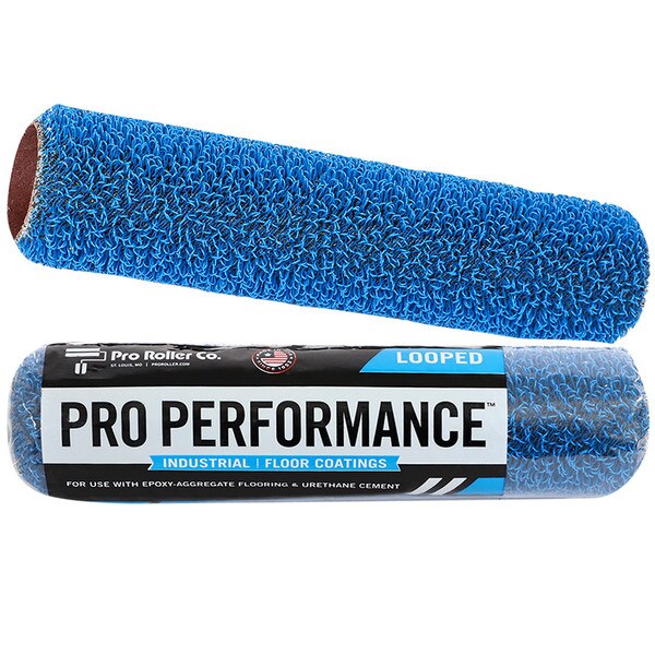 9" Pro Performance Blue Looped Roller | Sunshine Supply