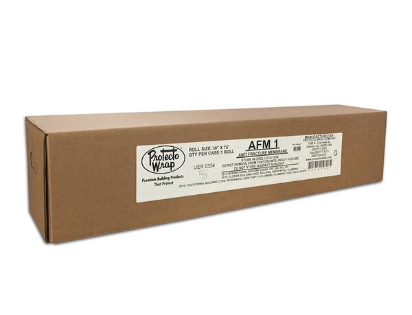 Protecto Wrap Anti-Fracture Membrane AFM #1 36" x 75' Roll | Sunshine ...