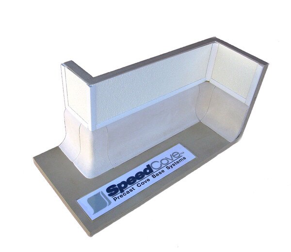 SpeedCove Integral Cove Base Molding 6'' x 48'' | Sunshine Supply