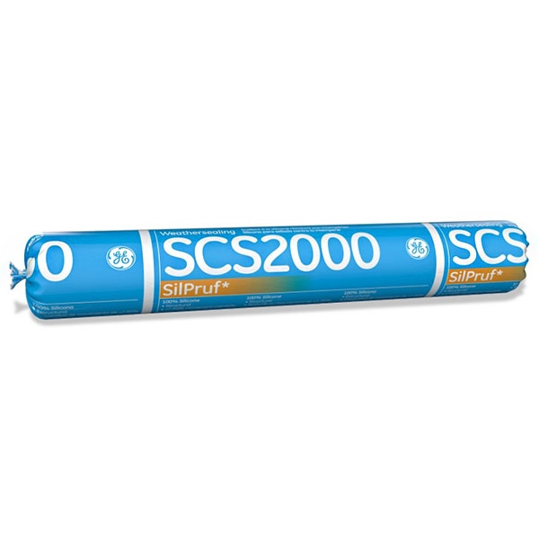 GE SCS2000 Silpruf Silicone Sealant per 20 Ounce Sausage | Sunshine Supply