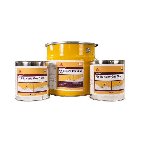 Sikalastic 726 Balcony One Shot per 1.33 Gallon Unit | Sunshine Supply