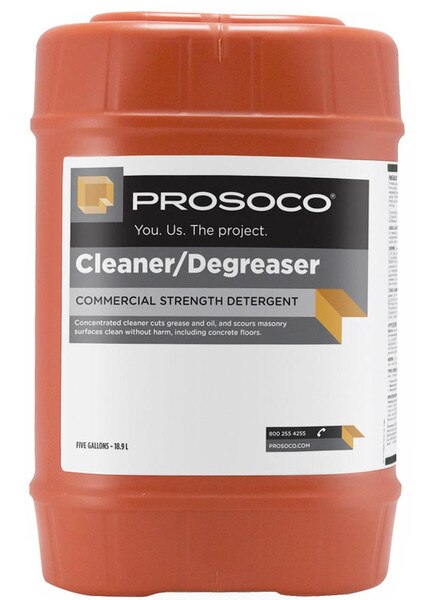 Prosoco Cleaner/Degreaser per 5 Gallon Pail | Sunshine Supply