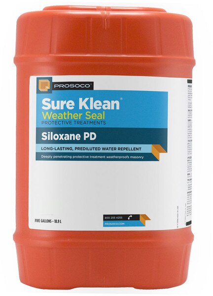 Prosoco Sure Klean WeatherSeal Siloxane PD per 5 Gallon Pail | Sunshine ...