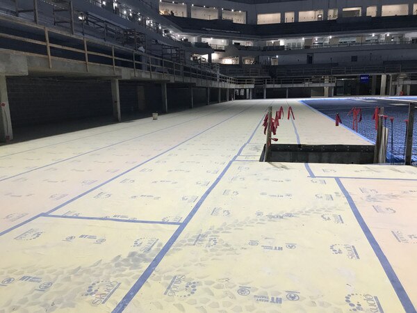 Skudo Commercial Mat Heavy Traffic 6.5' x 123' per Roll | Sunshine Supply