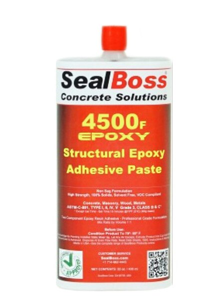 Seal Boss 4500F Quickseal Epoxy Paste 22 Ounce Unit | Sunshine Supply