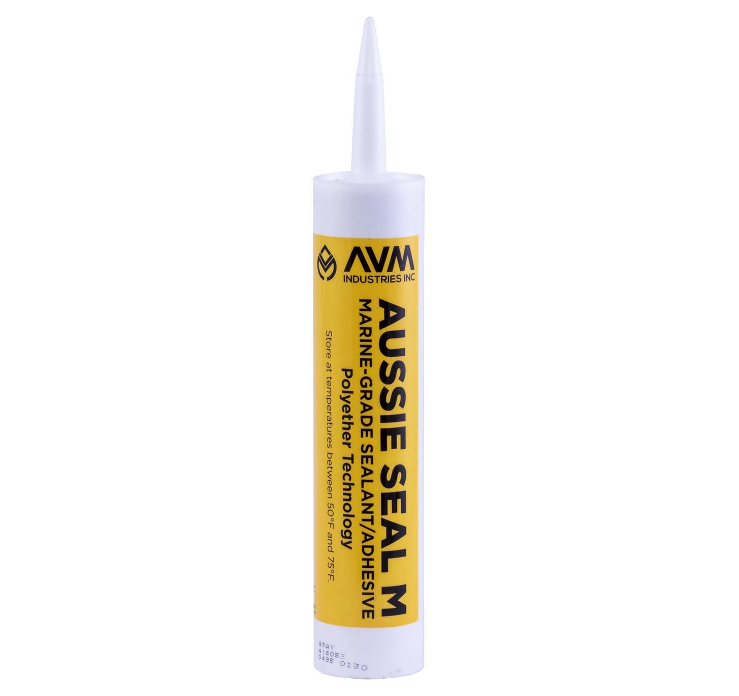AVM Aussie Seal M per 10 Ounce Standard Cartridge - Gray | Sunshine Supply