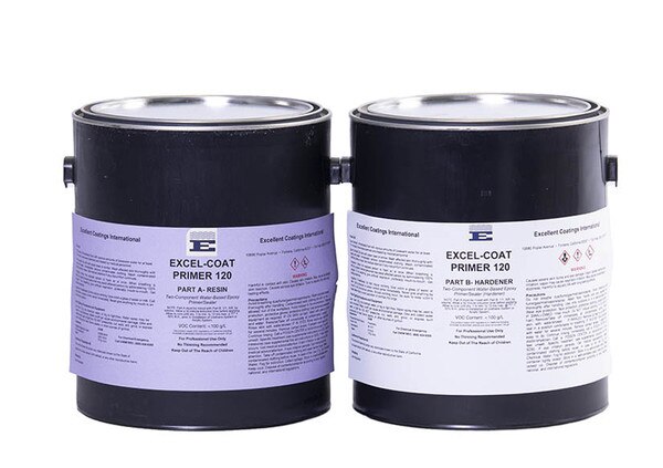 Excel-Coat Primer 120 A&B Kit 1 Gallon Unit | Sunshine Supply