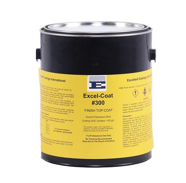 Excel-Coat 300 Top Coat 1 Gallon Unit | Sunshine Supply