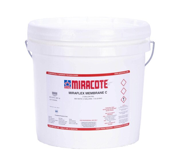 Miracote Miraflex Membrane C Liquid 2 Gallon Pail | Sunshine Supply