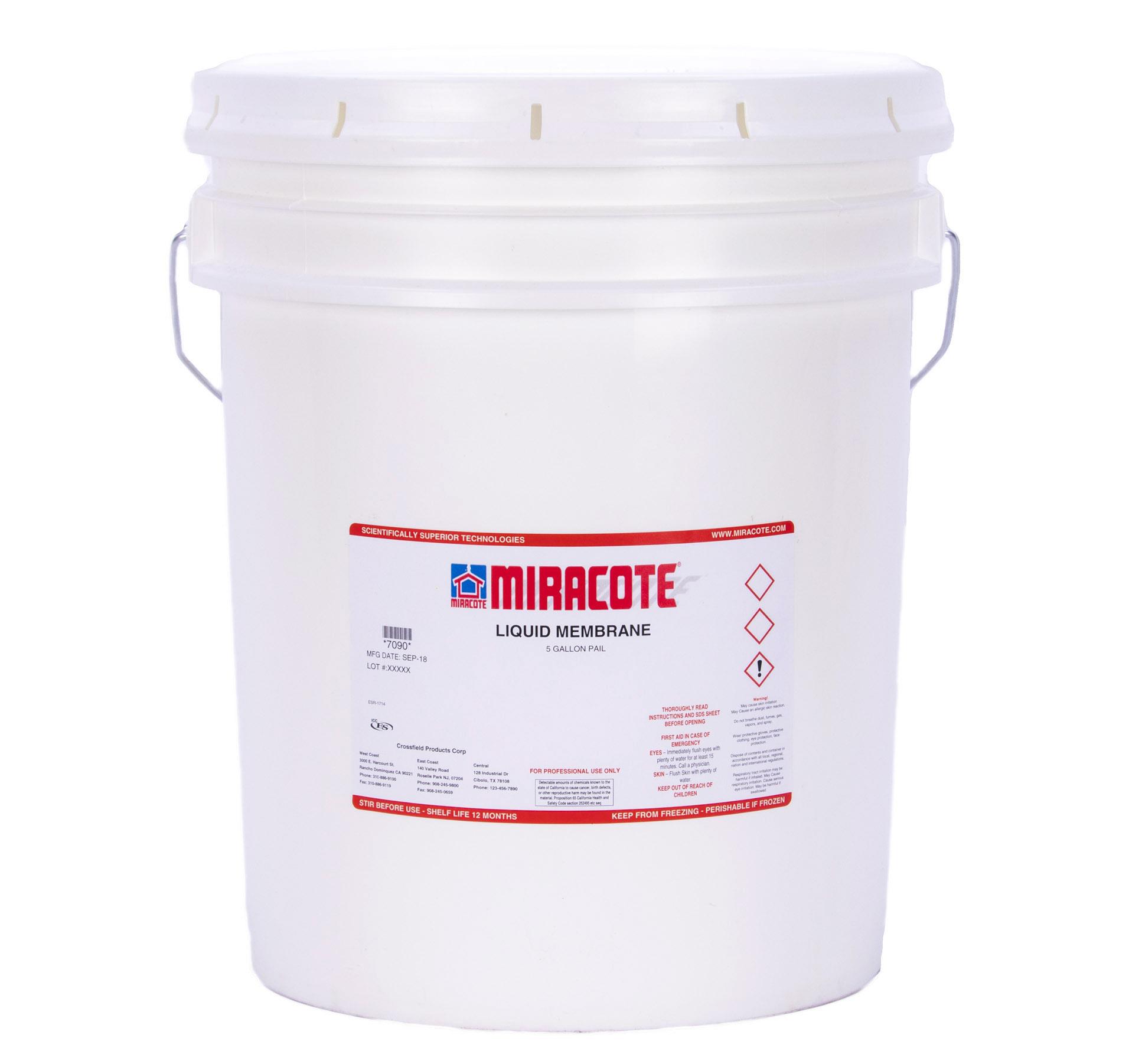 Miracote Liquid Membrane 5 Gallon Pail | Sunshine Supply